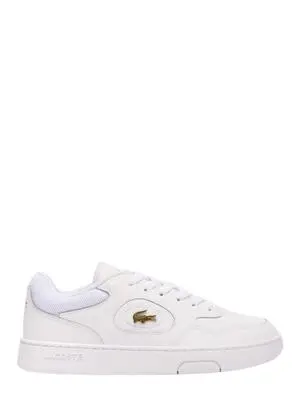 Lacoste Leather And Mesh Sports Trainers - No