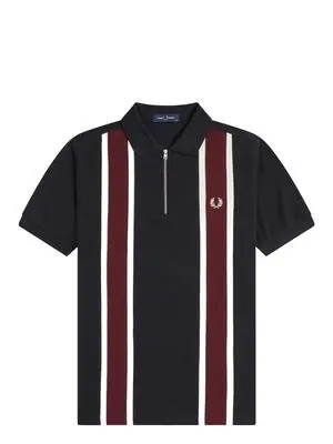 Fred Perry Short Sleeve Polo Shirt - Black