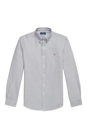 Polo Ralph Lauren Slimfit Oxford Shirt - Gray