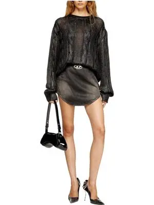 DIESEL® Denim Midi Skirt - No