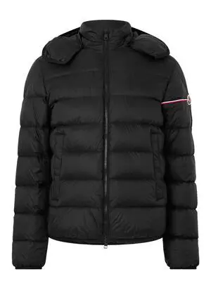 Moncler Padded Hooded Jacket - Black