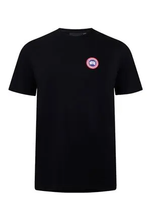 Canada Goose Crewneck Shortsleeve Tshirt - Black