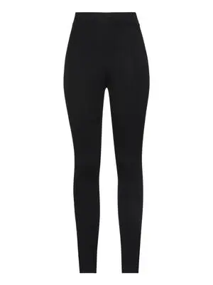 Max Mara Ribbed Knit Trousers - Black
