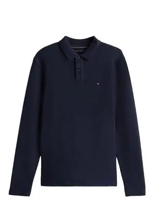 TOMMY HILFIGER Men's Herring Long-Sleeve Polo Shirt