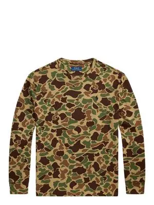 POLO RALPH LAUREN Camouflage Long-sleeved T-shirt