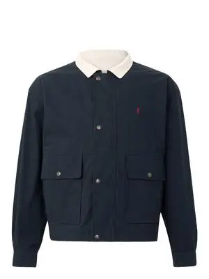 Saint Laurent Collared Jacket - Black