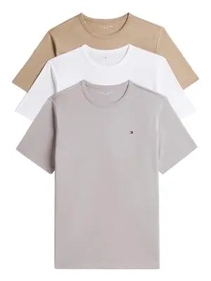 Tommy Hilfiger Solid Crewneck Shortsleeve - Gray