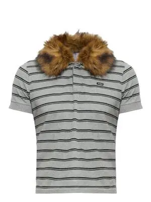 Vetements Short-sleeved Polo Shirt - Grey