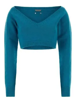 Balenciaga Balenciaga Cropped Long Sleeve Sweater No