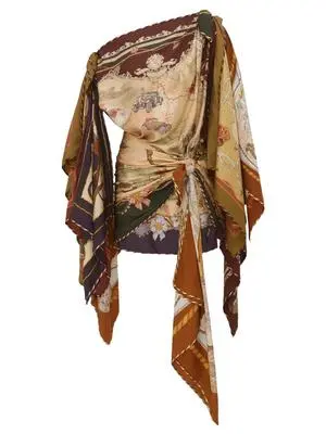 Zimmermann Draped Scarf-style Dress - Spls
