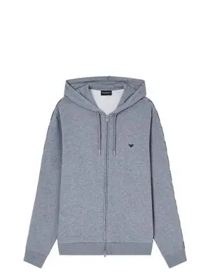Emporio Armani Zipup Hoodie - Grey