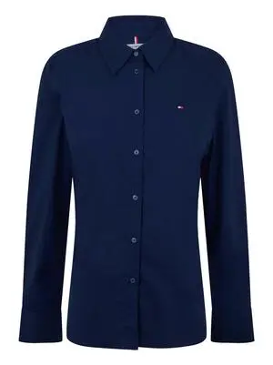 Tommy Hilfiger Cotton Shirt With Spread Collar - No
