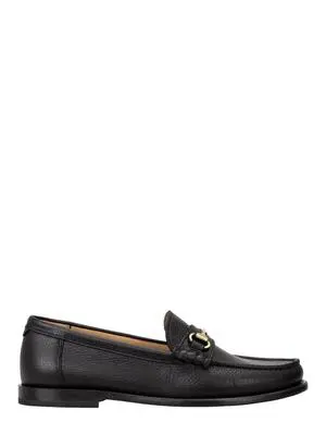 Hugo Boss Tevan Loafers With Embossed Branding - Black