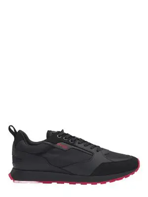 Hugo Boss Icelin Runners Minimalist Sneakers - Black