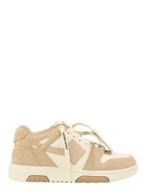 Off-White Color Block Sneakers - No