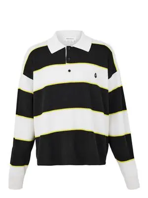 Alexander McQueen Collar Knit Top - Black