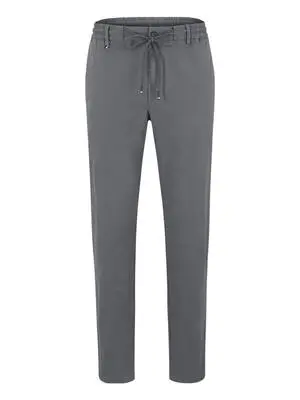 Hugo Boss Drawstring Casual Trousers - Gray