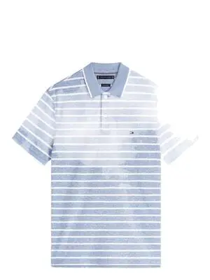 Tommy Hilfiger Shortsleeve Lapel Shirt - Blue