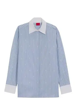 Hugo Boss Striped Shirt - Blue