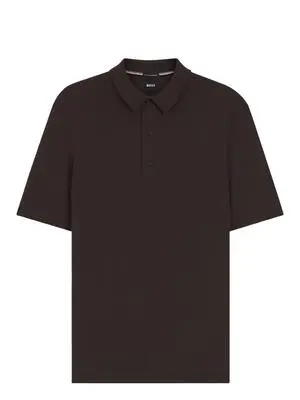 Hugo Boss Shortsleeve Lapel Shirt - Black