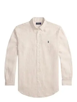 Polo Ralph Lauren Striped Long Sleeved Shirt - Pink