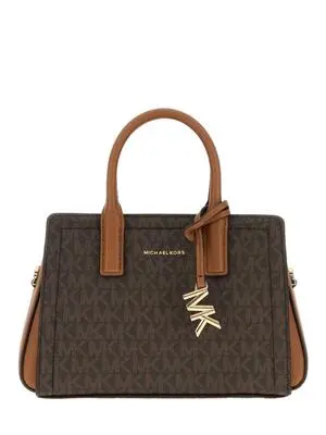 Michael Kors Laila Extra-small Signature Logo Crossbody Bag - Brown