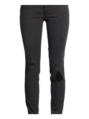 DIESEL® Slim-fit Low-rise Distressed Jeans - Black