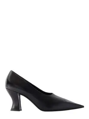 Khaite Colleen 75 Leather Pumps - Black