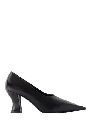 Khaite Colleen 75 Leather Pumps - Black