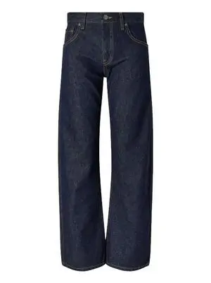 KHAITE KHAITE Kerrie Mid-Rise Straight-Leg Jeans