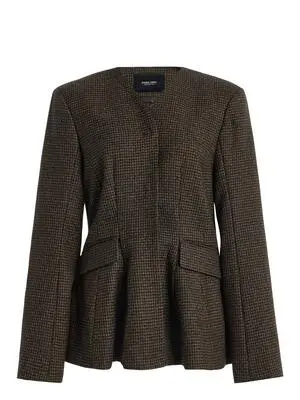 Rachel Comey Mattie" Peplum Blazer - Brown
