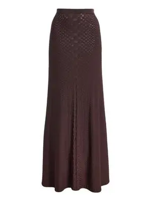 Adam Lippes Sarita Skirt - Brown