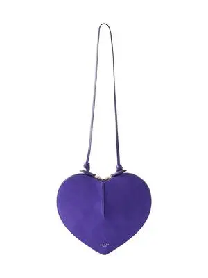 Alaïa ALAÏA Le Coeur Heart Shoulder Bag Purple