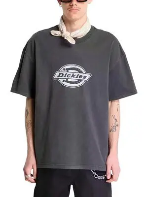 Dickies Plainville Logo-print T-shirt - Grey
