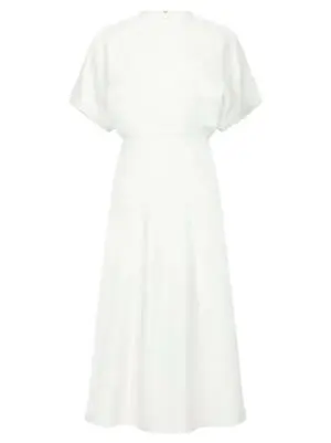 Victoria Beckham Eleanor Midi Dress - White
