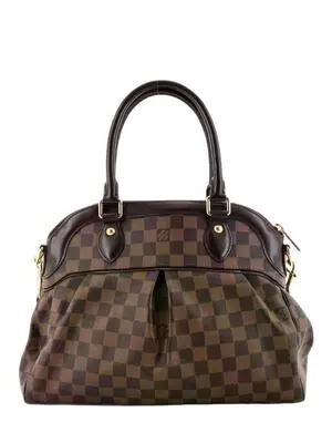 LOUIS VUITTON Trevi Damier Pm Satchel - Brown