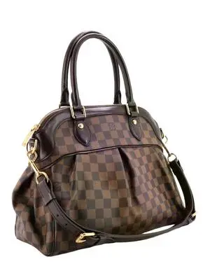 LOUIS VUITTON Trevi Damier Pm Satchel - Brown