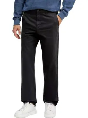 BENETTON Straight-leg Chino Trousers - Blue