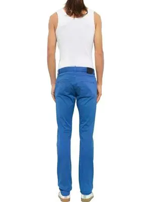 Balenciaga Gabardine Trousers - Blue