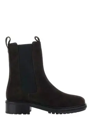 AeydĒ Jack Suede Chelsea Boots - Brown