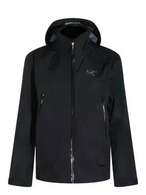 Arc'teryx Beta Logo-embroidered Hooded Jacket - Black