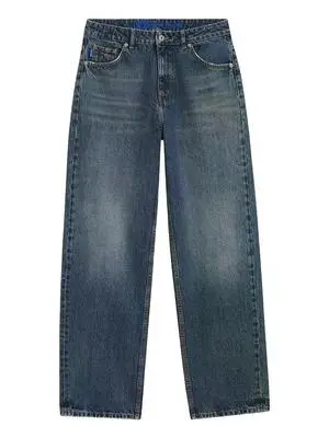 Hugo Loose-fit Wide-leg Jeans - Blue