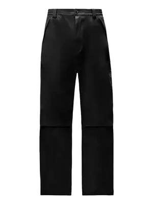 C.P. COMPANY Series Logo-patch Trousers - Black