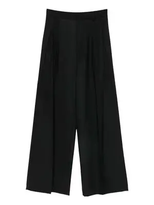 TELA Niside Wide-leg Trousers - Black