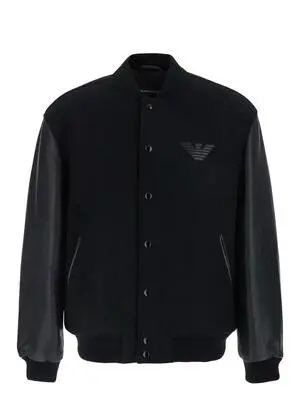 EMPORIO ARMANI EMPORIO ARMANI Varsity Bomber Jacket