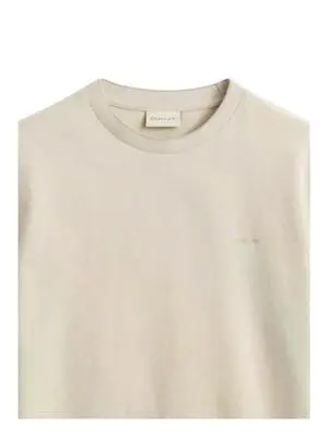 Gant Logo-embroidered T-shirt - Neutrals