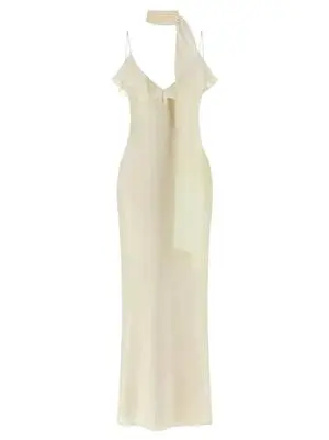 ROTATE BY BIRGER CHRISTENSEN Maxi Dress - Neutrals