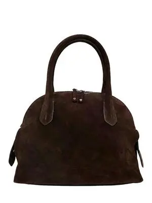 IACUCCI IACUCCI Suede Two-Way-Zip Tote Bag
