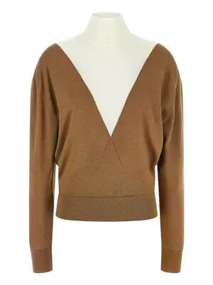 PACO RABANNE Paco Rabanne Virgin Wool And Silk Blend Sweater