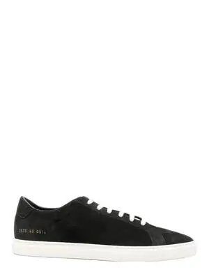 COMMON PROJECTS Achilles Premium Suede Sneakers - Black